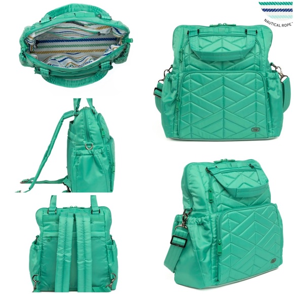 lug | Bags | Lug Legacy Collection Canter Convertible Tote Backpack ...
